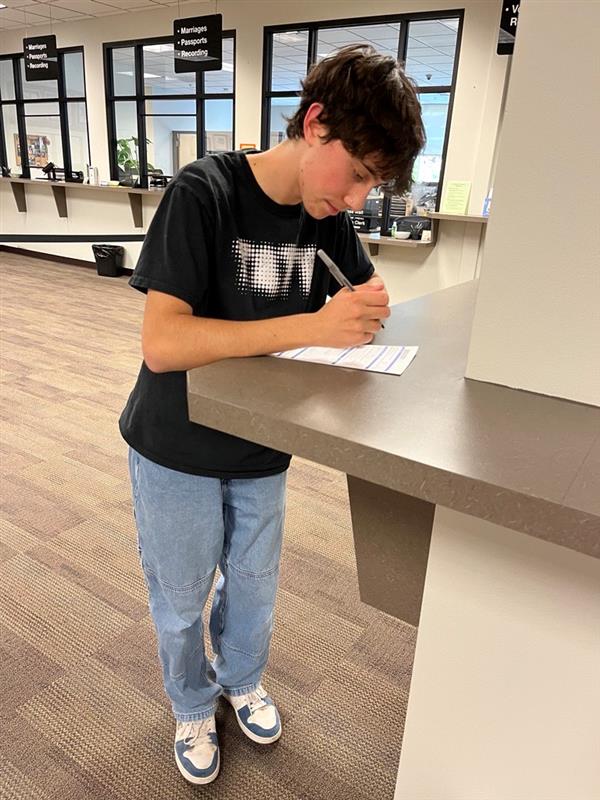 County Clerk recognizes winner of the 2024 General Election “I Voted ...