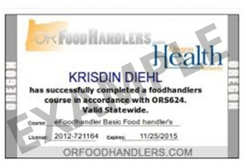 Food Safety Training | Deschutes County Oregon